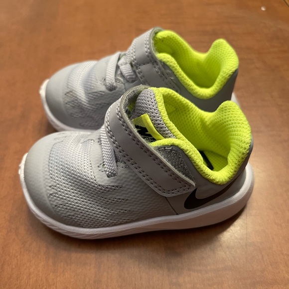 Nike | Shoes | Nike Star Runner Grayneon Green Shoes | Poshmark